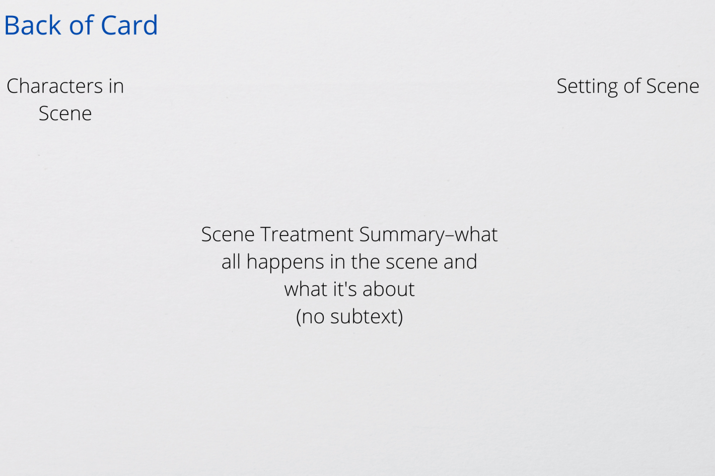 How I Write: Using Scene Cards to Tell a Story – Aigner Loren Wilson